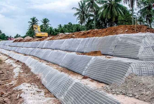 Ventajas de usar geomallas en muros de contención